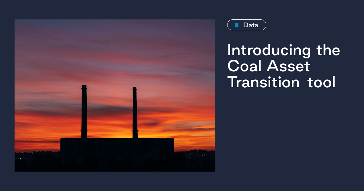 Financing coal phase-out in Indonesia: Coal Asset Transition tool