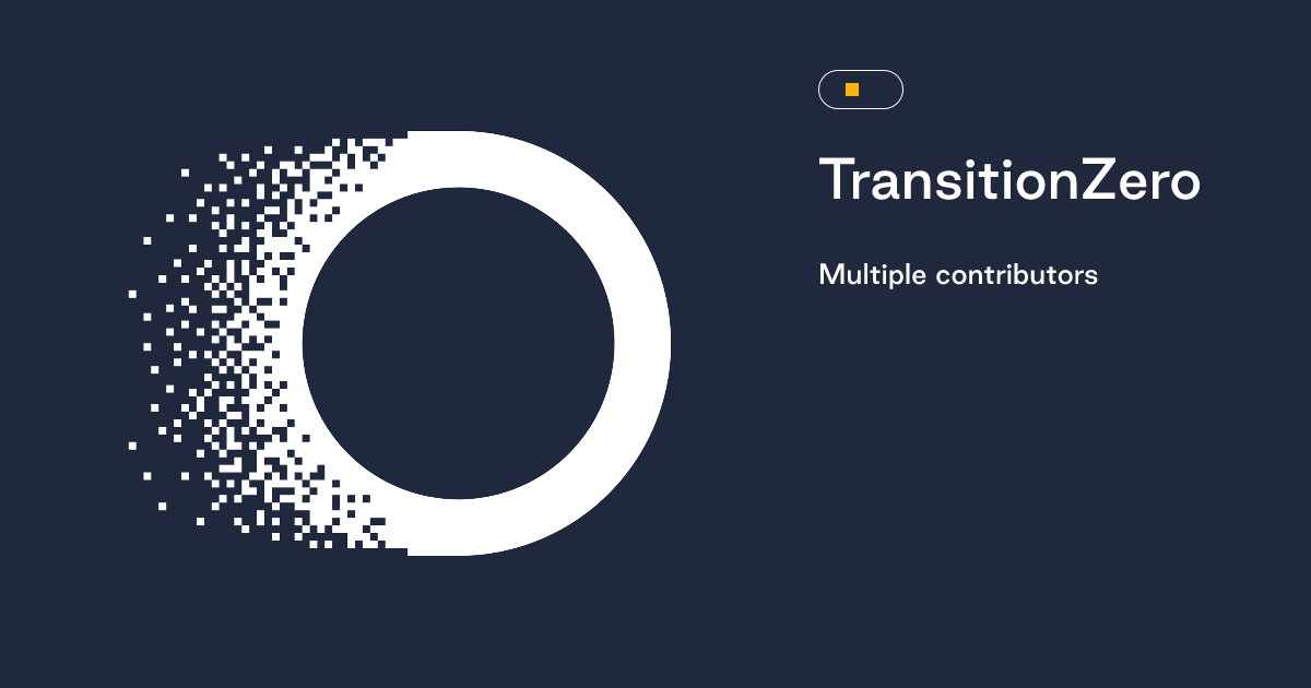 TransitionZero - Multiple contributors